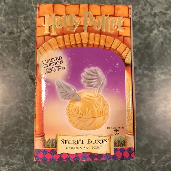 Other | Harry Potter Secret Boxes Golden Snitch | Poshmark